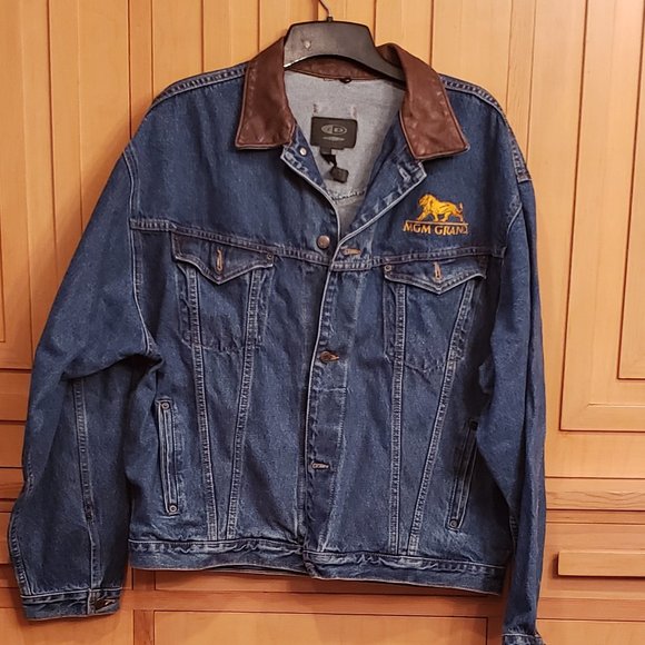 MGM | Jackets & Coats | Collectors Mgm Grand Denim Jacket | Poshmark